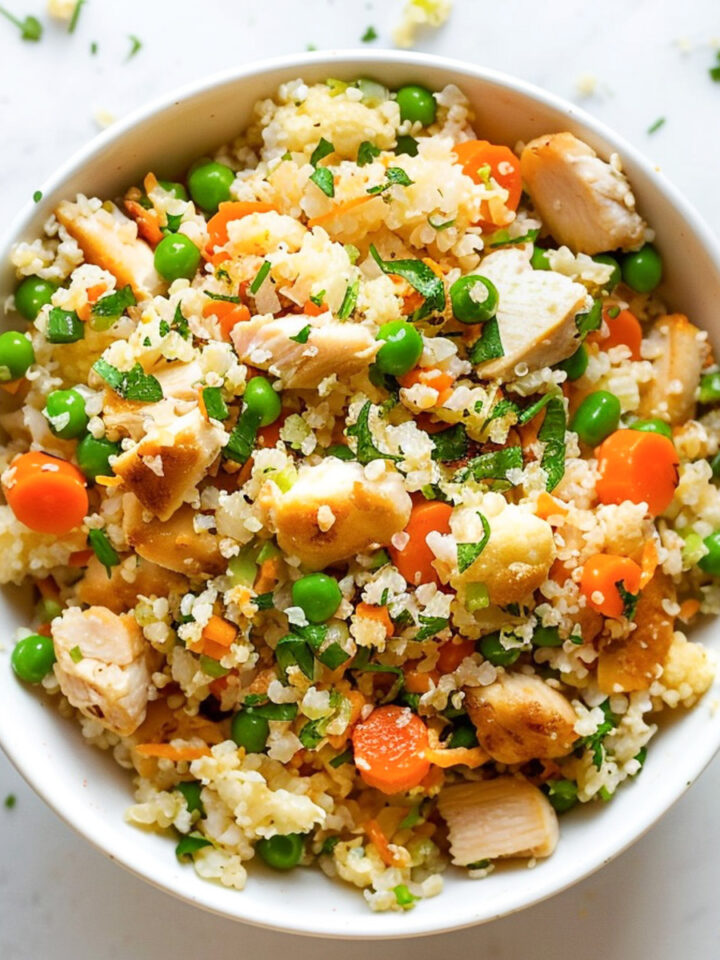 Easy Sheet Pan Bang Bang Chicken with Crispy Rice | Simply Sissom