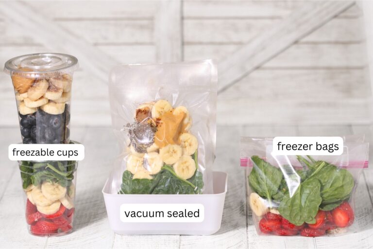 Smoothie Prep: How To Make Frozen Smoothie Packs (+ Best Containers ...