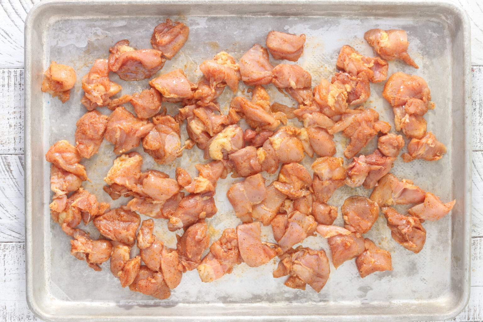Easy Sheet Pan Bang Bang Chicken with Crispy Rice | Simply Sissom